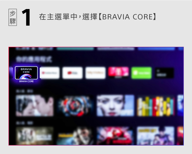 BRAVIA CORE | Sony Taiwan